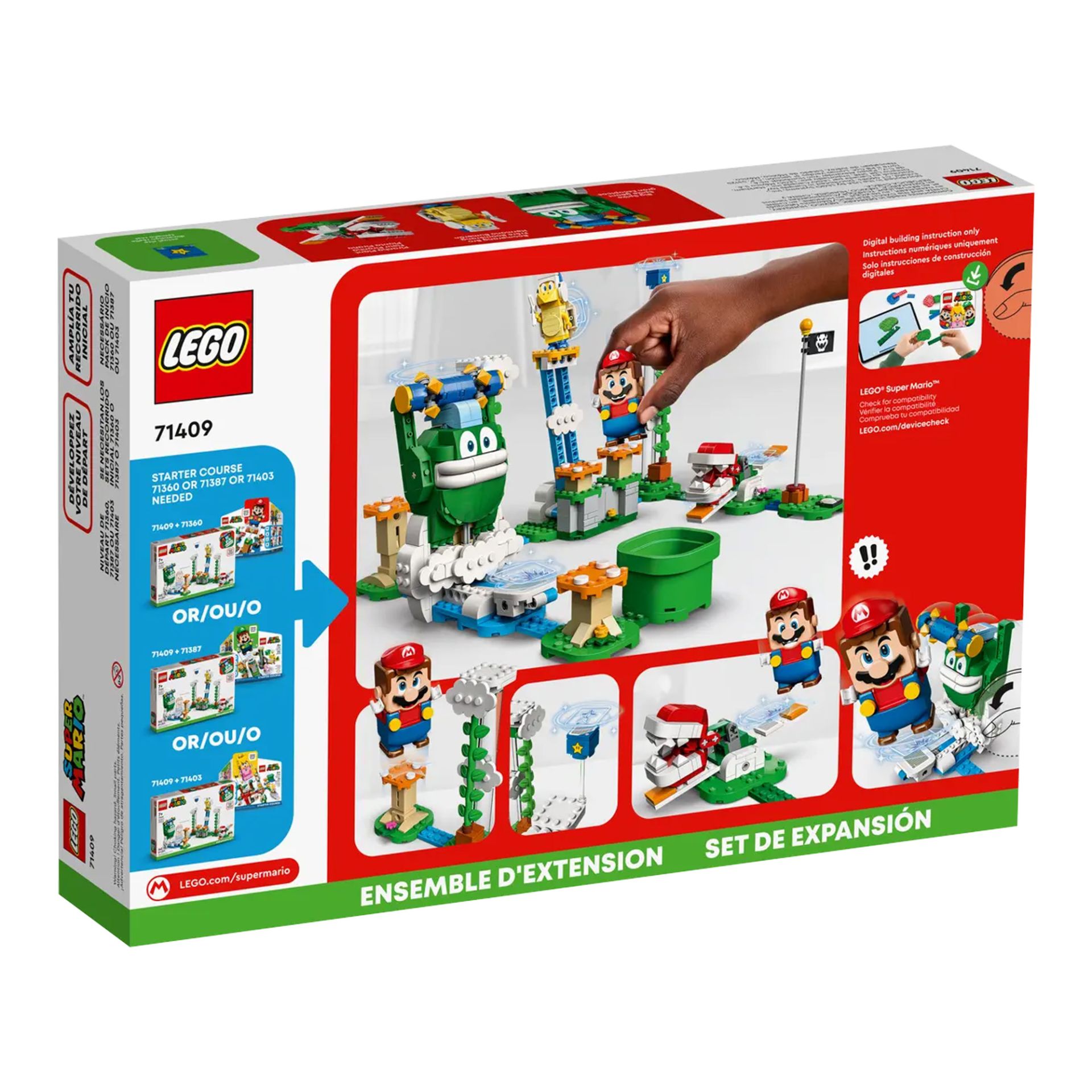 LEGO Maxi-Spikes Wolken-Challenge Erweiterungsset 71409 - Super Mario ...